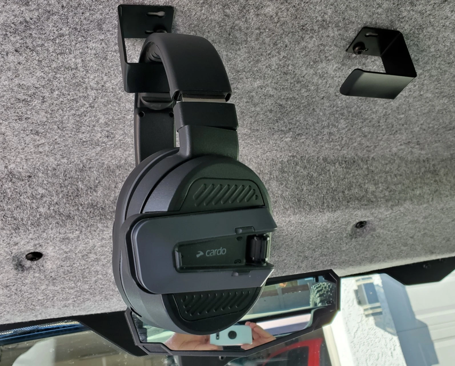 headset holder.jpg | Polaris XPEDITION Forum
